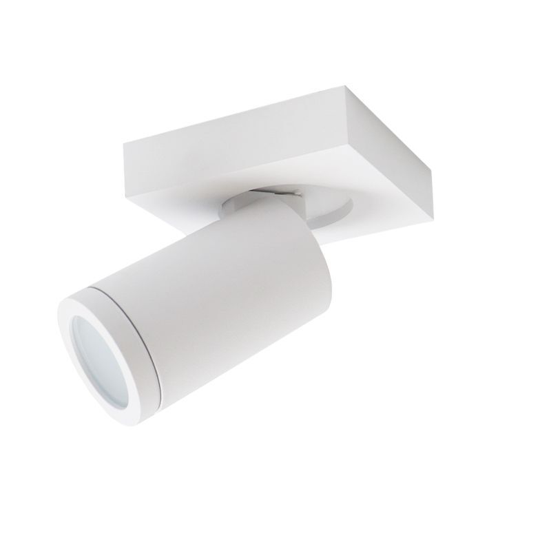 Modern spotlight tak vit, Kenan, IP44 | Lampgiant.se